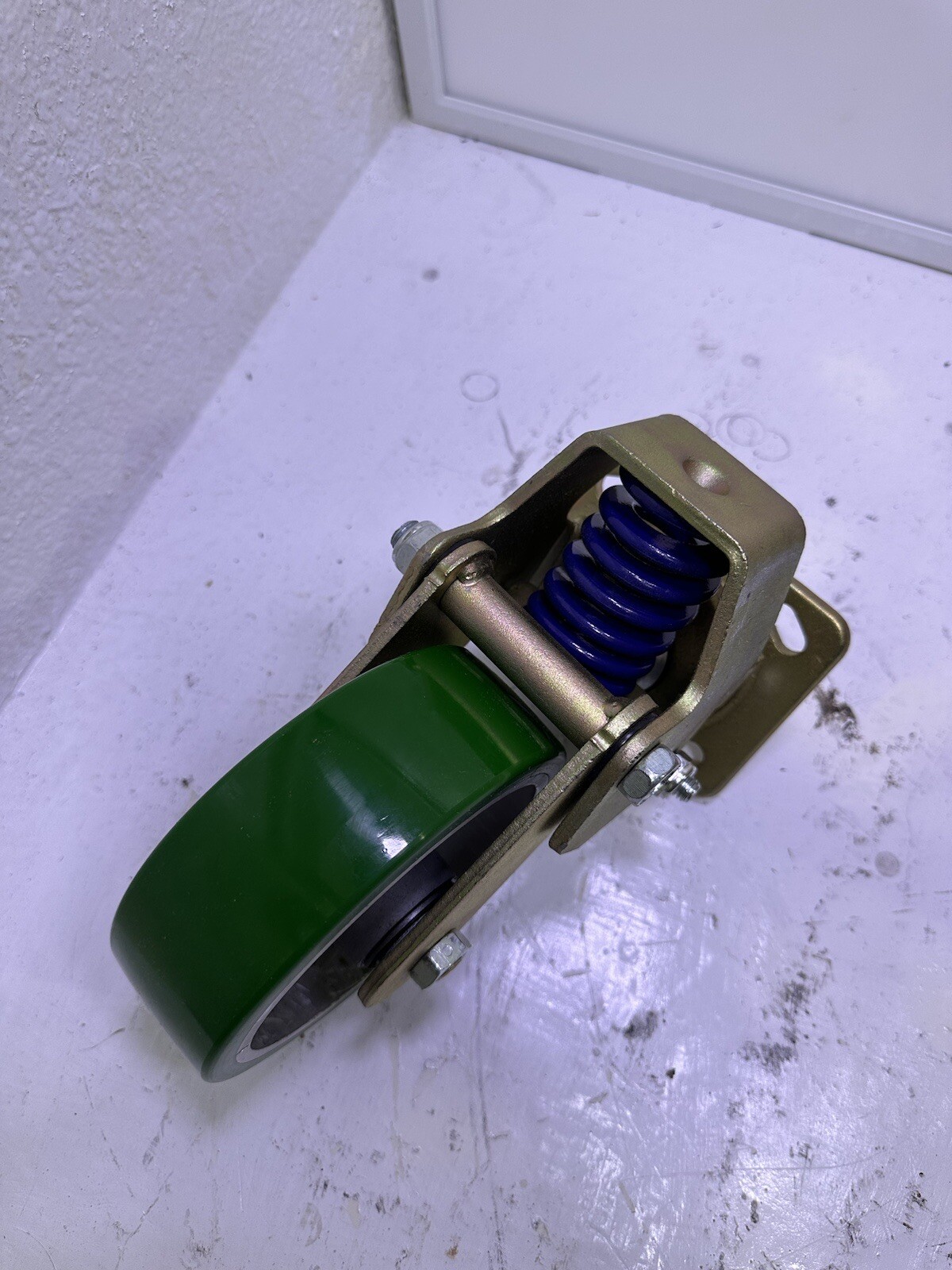 Spring Loaded Swivel Caster (1 Piece) - 6" x 2" Super Shock Absorber ...