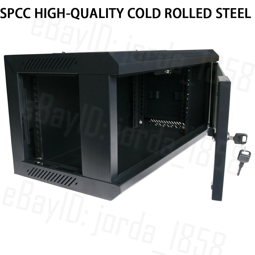 4RU 19 Inch Wall Mount Cabinet Server Rack Data 450mm Deep Network ...