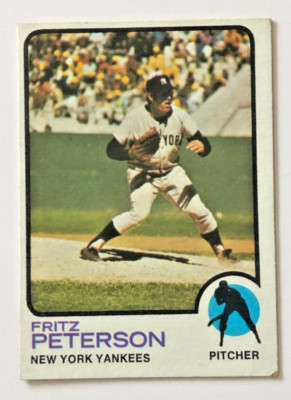 1973 Topps #82 Fritz Peterson, New York Yankees VG-EX 7302 | eBay