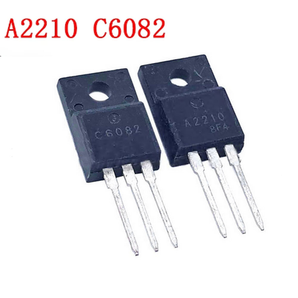 10 Pair 2SA2210 2SC6082 10pcs A2210 + 10pcs C6082 IC TO-220F | eBay