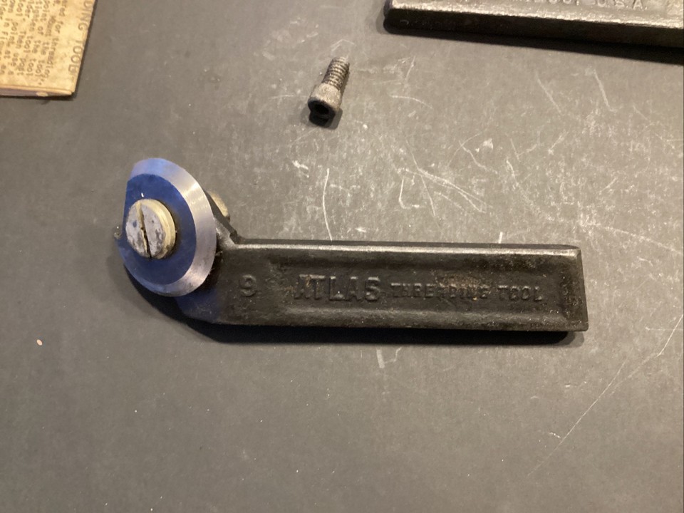 Atlas Craftsman 10” 12” Metal Lathe Threading Tool/ Tool Holder Lot ...