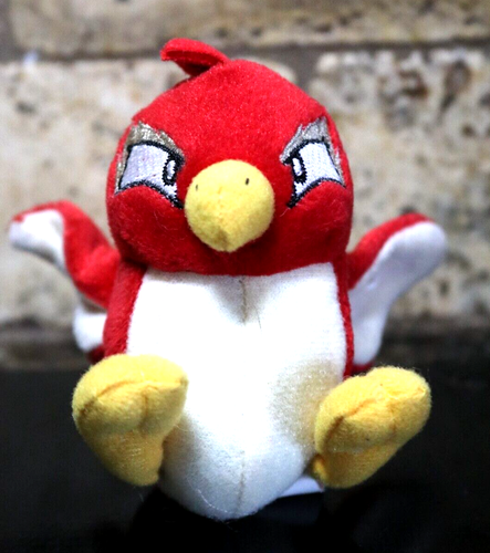 Neopets Red Pteri Bird McDonald's 2005 Mini Promo Plush Stuffed Toy 4 ...
