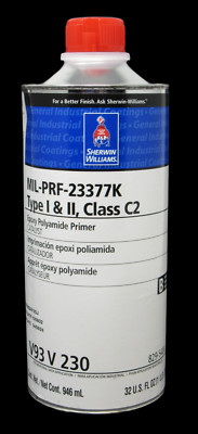 Sherwin Williams V93V230 Epoxy Polyamide Primer Catalyst MIL-PRF-23377K ...