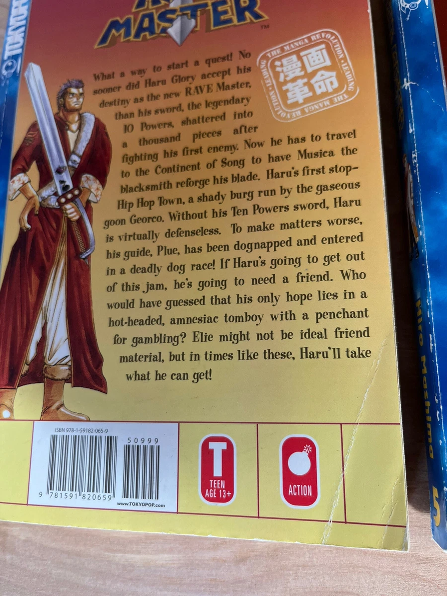 Rave Master Swords Ten Powers