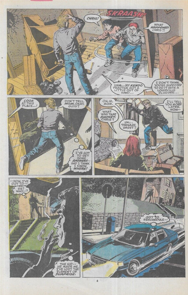 Darkhawk Comic 5 Copper Age 1991 Danny Fingeroth Joe Rosen Mike Manley ...