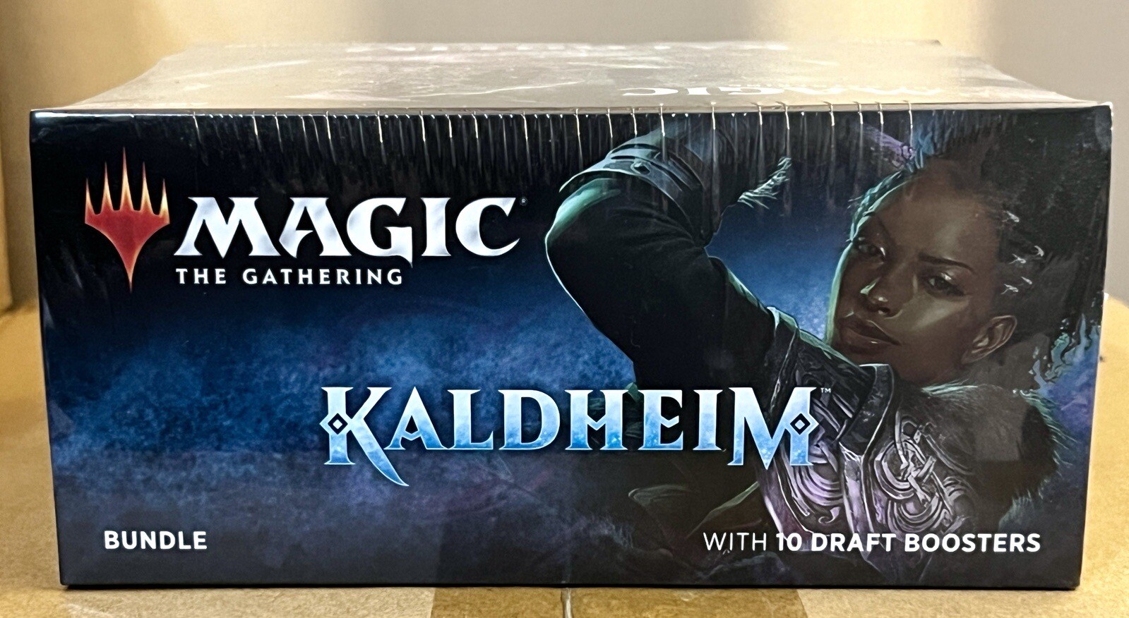 Magic: The Gathering Kaldheim Sealed Bundle Box with 10 Draft Boosters ...