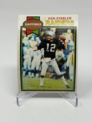 1979 Topps Football Ken Stabler Card #520 EX | eBay