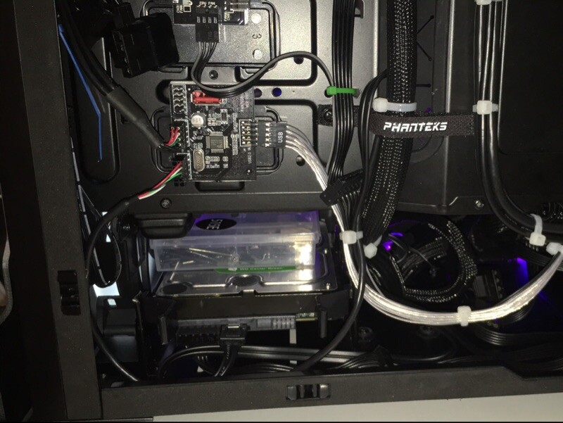 9pin motherboard Header 3x9-Pin male+USB2.0 HUB extension adapter ...