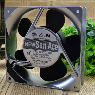 SANYO 109S072UL 12CM 220V 18/16W 12038 12cm Chassis Cooling Industrial ...