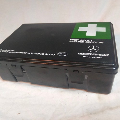 vintage 1980s MERCEDES FIRST AID KIT German Made HARTMANN DIN 13164 | eBay