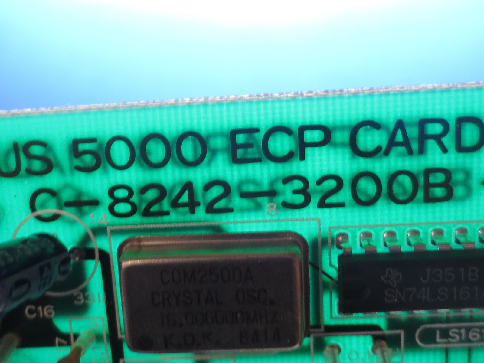 OKUMA CIRCUIT BOARD OPUS 5000 ECP CARD3 E4809-653-008 1911-1143 C-8242 ...