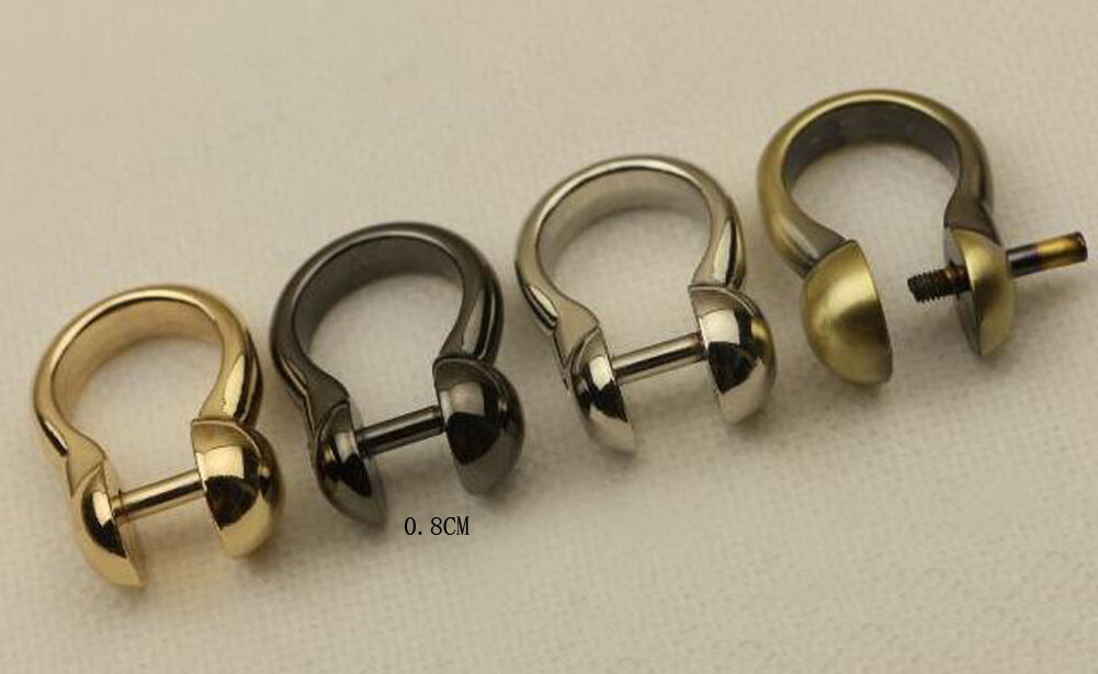 NEW Detachable Openable Screw D Ring Clasp Handbag Purse Strap Belt 0.8 ...