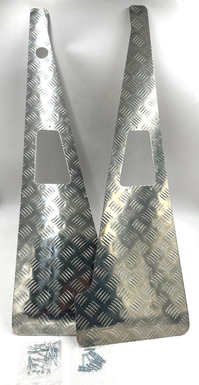 Land Rover Wing Top Protector 3MM Aluminum Chequered Plate - Part ...