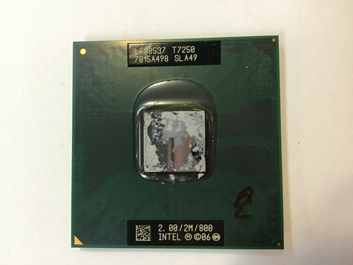Intel Core 2 Duo T7250 LF80537 SLA49 CPU 800/2.00 GHz Tested | eBay