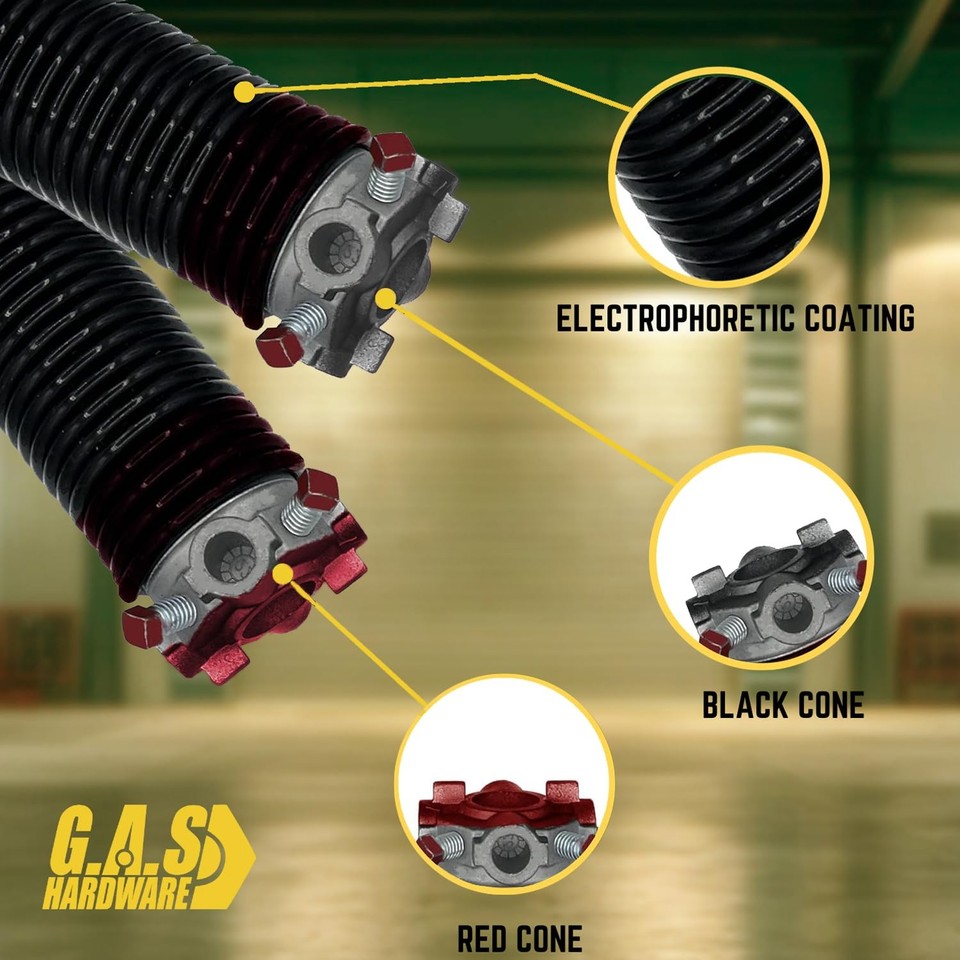 Alcan Garage Door Torsion Spring 234x1.75x29 Springs for Garage Door ...