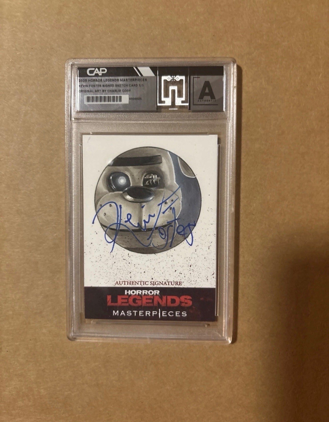 2025 Horror Legends Masterpieces 1/1 Sketch Card Charlie Cody FNAF ...