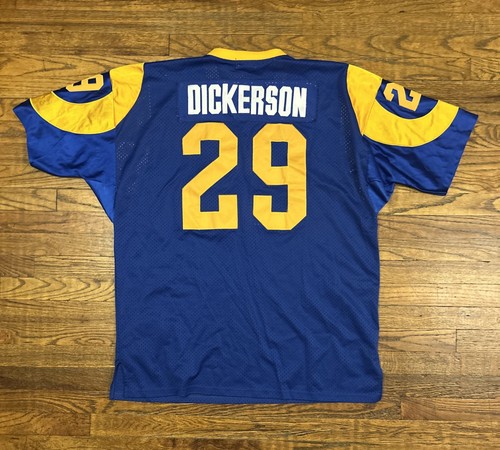 Mitchell & Ness NFL Throwbacks 1985 29 ERIC DICKERSON Los Angeles Rams ...