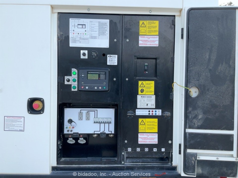 2021 JCB G70RST4F T/A Towable 56kW Generator GenSet Tier 4F Diesel ...