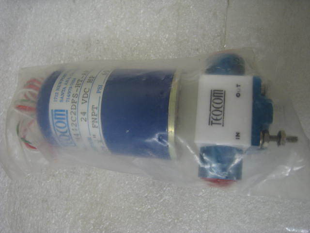 TEQCOM / BECO M44C2DFS-HT-AP In line liquid solenoid valve PFA/PTFE | eBay