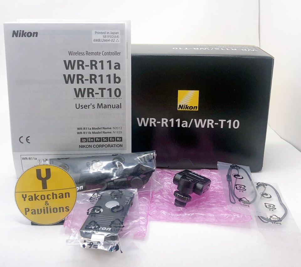 Nikon WR-R11a & WR-T10 Wireless Remote Controller Set | For 10-pin ...
