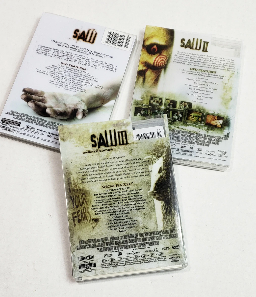 Saw Dvd 1 3