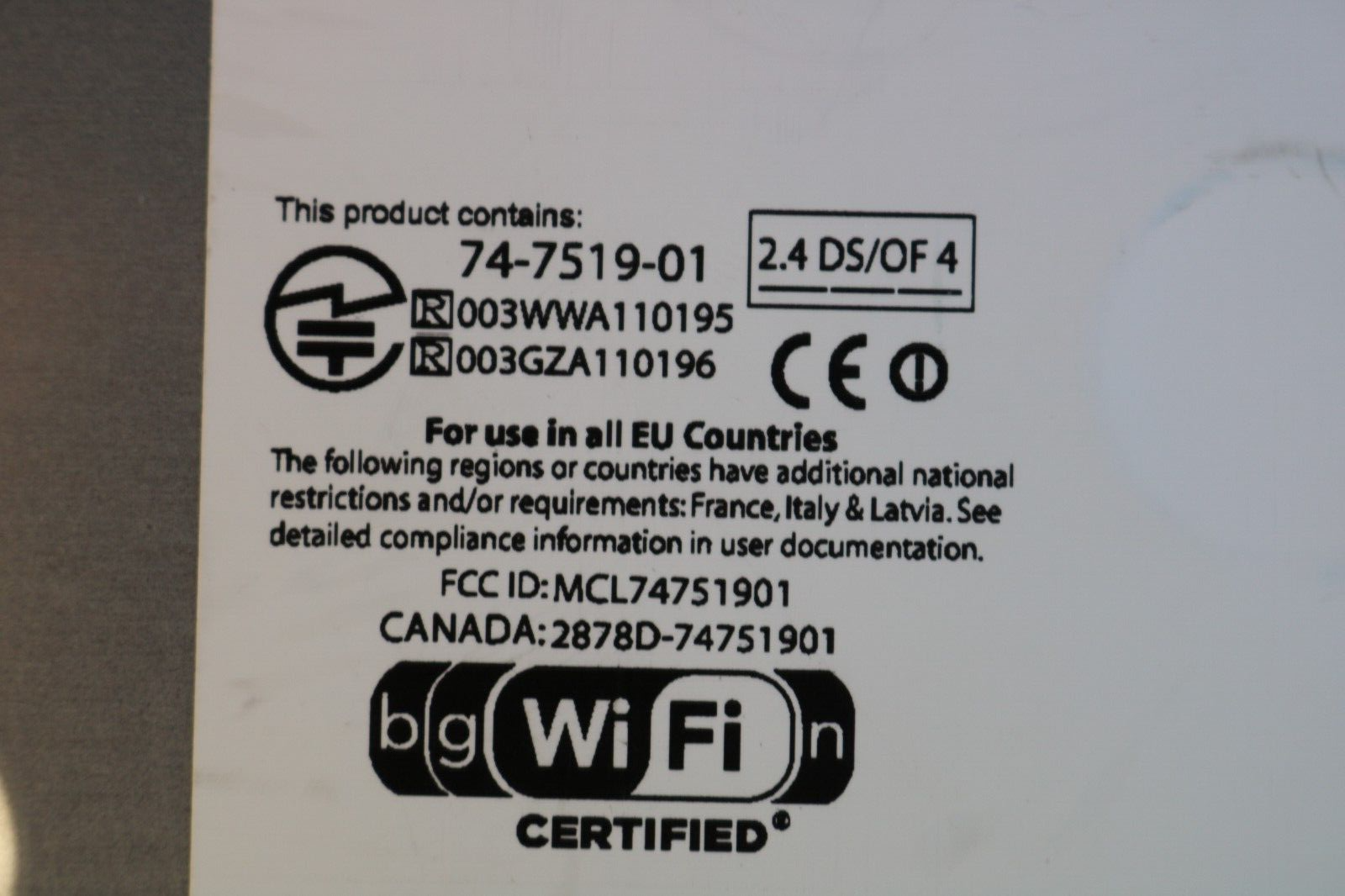 CISCO 881 881C WIRELESS SECURITY ROUTER with IP SERVICE C881W-A-K9-v01 ...