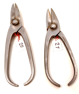 Ancien lot de 2 cisailles à main forme effilée PELLERIN/ POUGET | eBay