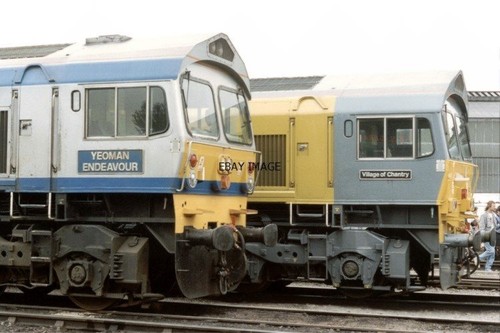 PHOTO CLASS 59 LOCO NO 59001 - 59102 AT WORKSOP DEPOT 1993 | eBay