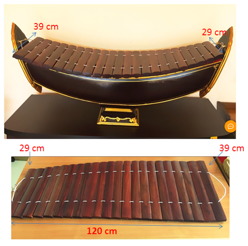 Ranat Ek Sold At Auction: Thai Monumental Figural Ranat Ek, Or