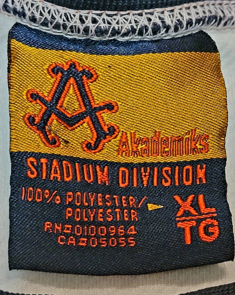 Vintage Men's Akademiks Warlords Stadium NYC Series White Size XL | eBay