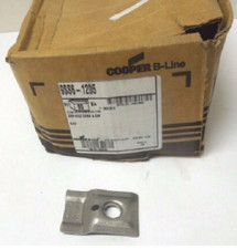 100 EATON CLAMPS W/ BOLTS B-LINE 9SS6-1205 STAINLESS STEEL CABLE TRAY ...