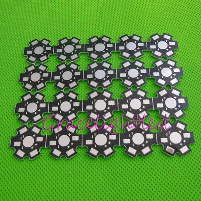 10 20 50- 500pcs 20mm star pcb base for 1w 3w 5w high power led bead ...