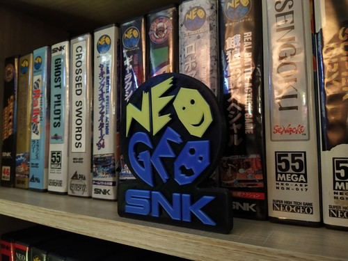 logo neo geo snk à exposer collection retrogaming neogeo sign display ...