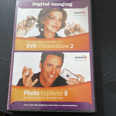 Ulead DVD PictureShow 2 / Photo Explorer 8 for Windows - 2 Pack ...