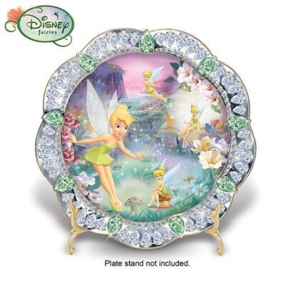 Tinkerbell jeweled plate | eBay