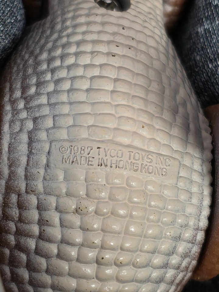 Vintage 1987 Tyco Dino Riders Deinonychus Raptor Dinosaur Action Figure ...