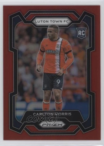 2023-24 Panini Prizm Premier League Red /199 Carlton Morris #291 Rookie ...