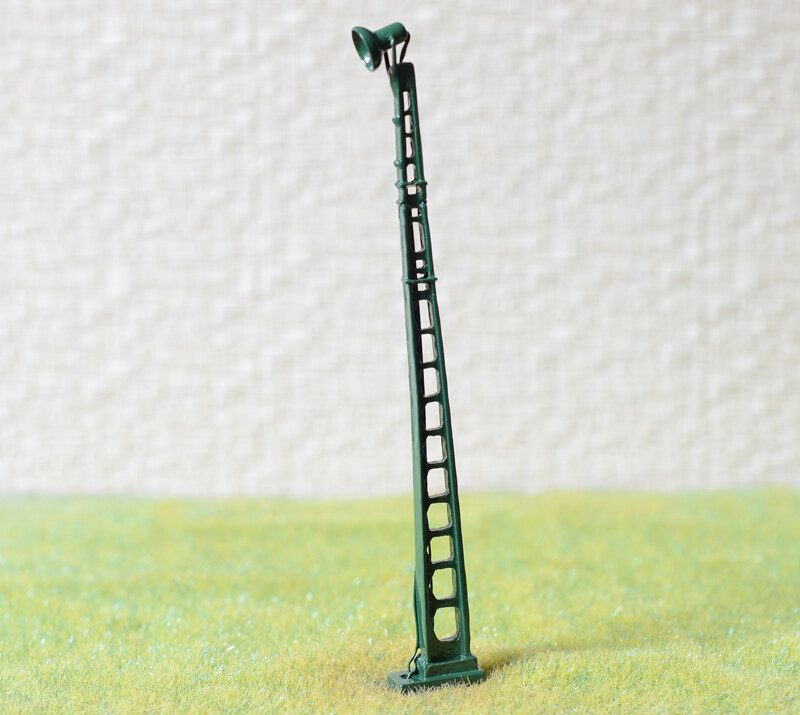 2 x OO / HO scale LED red flashing mast tower light Model spotlight ...