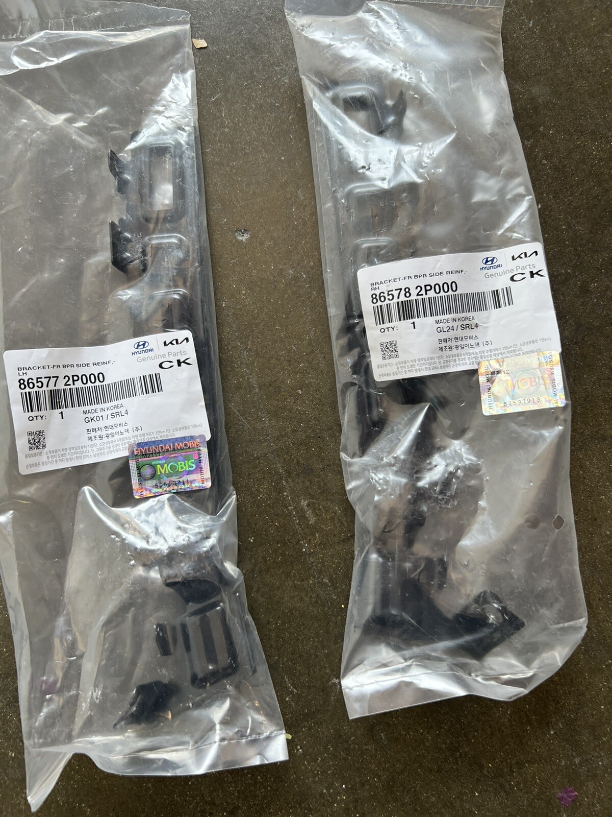 ⭐GENUINE⭐ Front Bumper Bracket RH / LEFT KIA SORENTO 2011-2014 ...