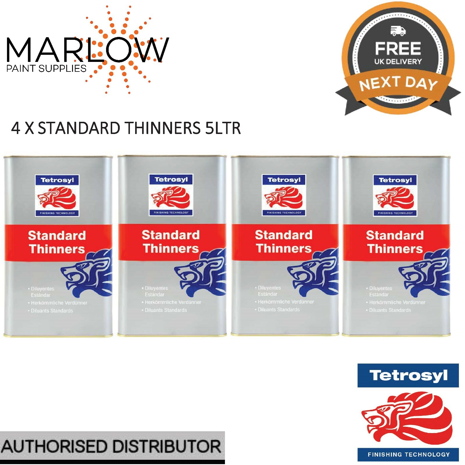 20L TETROSYL STT005 STANDARD THINNERS / CLEANER, GUNWASH, ECONOMY | eBay UK