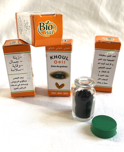 Lot de 2 Khôl ithmad naturel noir en poudre كحل | eBay