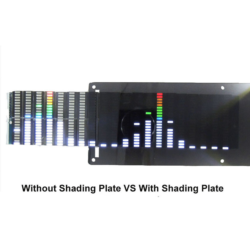Cube LED Audio Spectrum Analyzer Display Music Spectrum Indicator VU ...