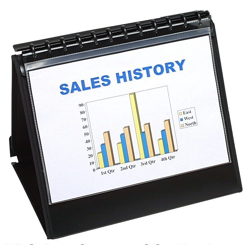 10 x REXEL R10270 Slimview Easel Refill Pockets for R102502 Landscape ...