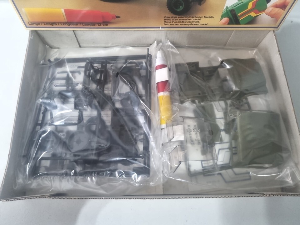 Scarce Revell Junior 1/32 6301CJ-7 Green Jeep Renegade Plastic Model ...