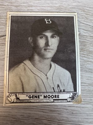 1940 Play Ball #143 Gene Moore Braves | eBay