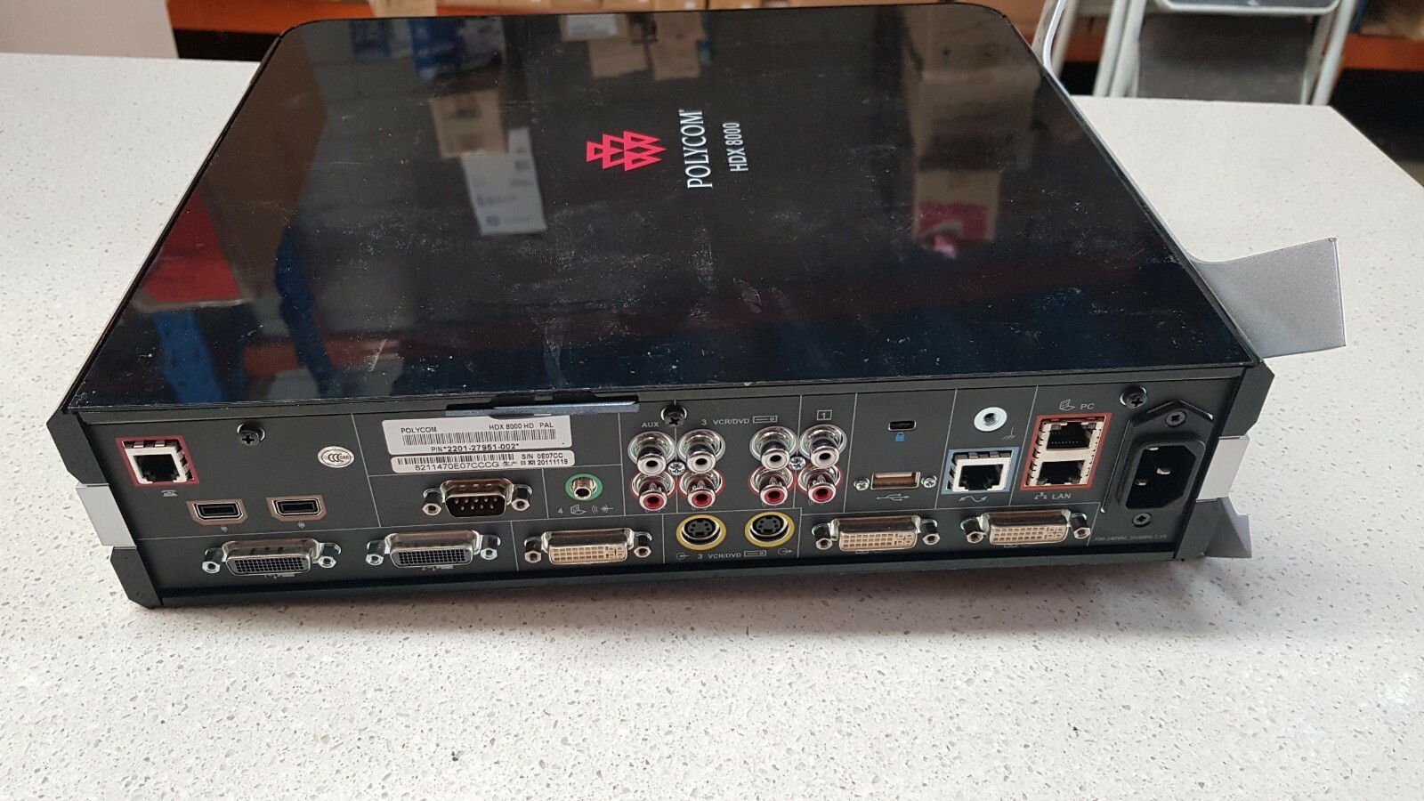 Genuine Polycom HDX 8000 Fully Loaded with 1080p and 4 Site Multi-Point ...