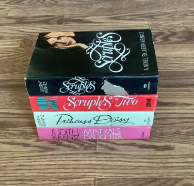 Judith Krantz Lot Of 4 Scruples Mistral’s Daughter Scruples Two ...