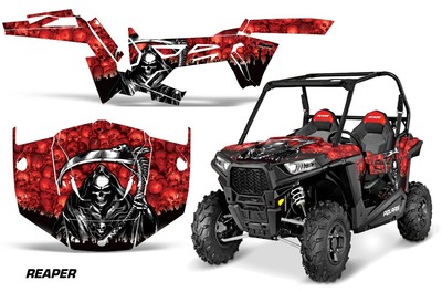 UTV Graphics SxS Decals Stickers For Polaris RZR 900 TRAIL 2DR 15-20 ...