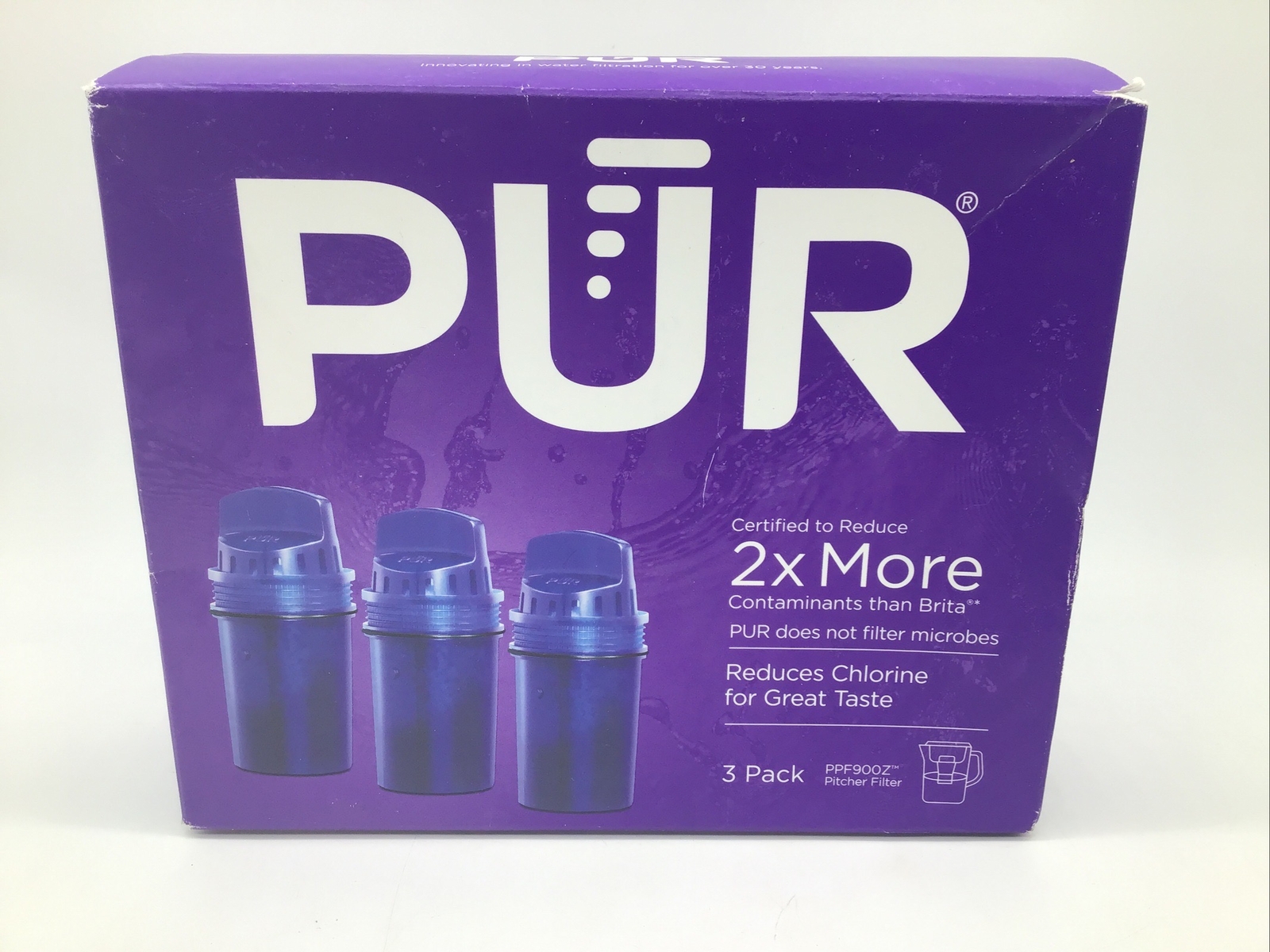 Pur Replacement Pitcher Water Filters PPF900Z 3 Pack NEW 328785002843 ...