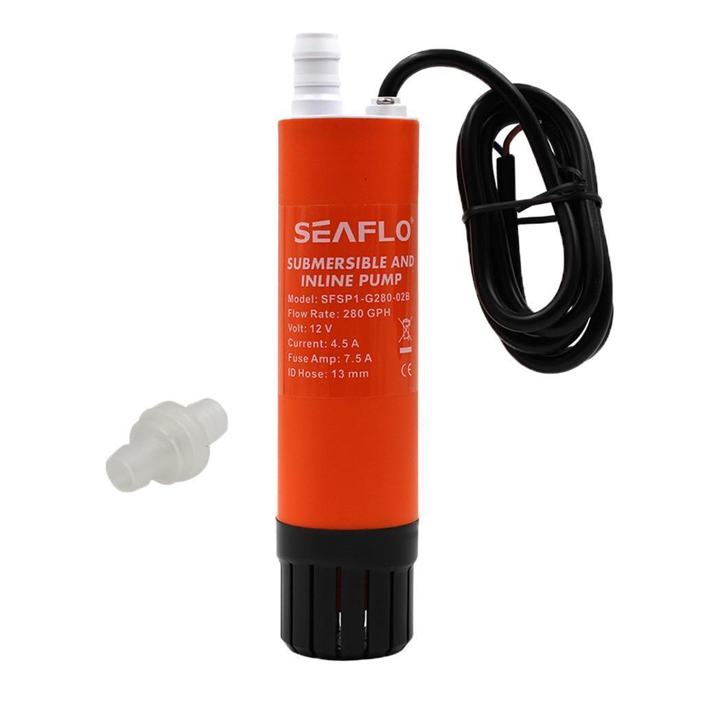 280 Gph Underwater Transfer Pump Inline Transfer Pump | eBay